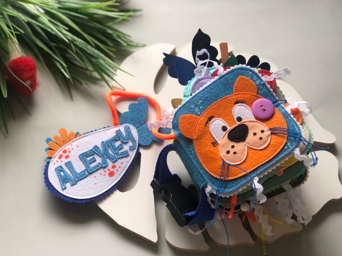 Personalised Felt Quiet Book From 6 Month to 2 Years - Etsy