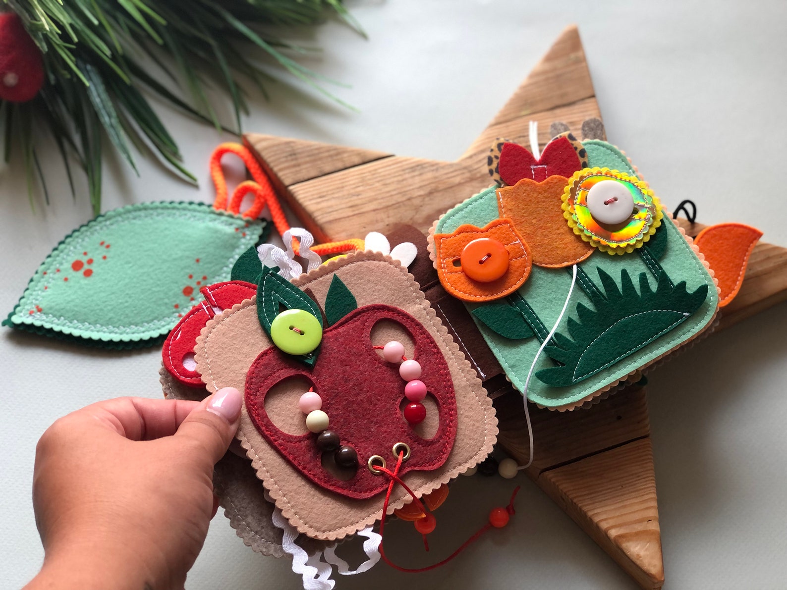 Personalised Felt Quiet Book From 6 Month to 2 Years - Etsy