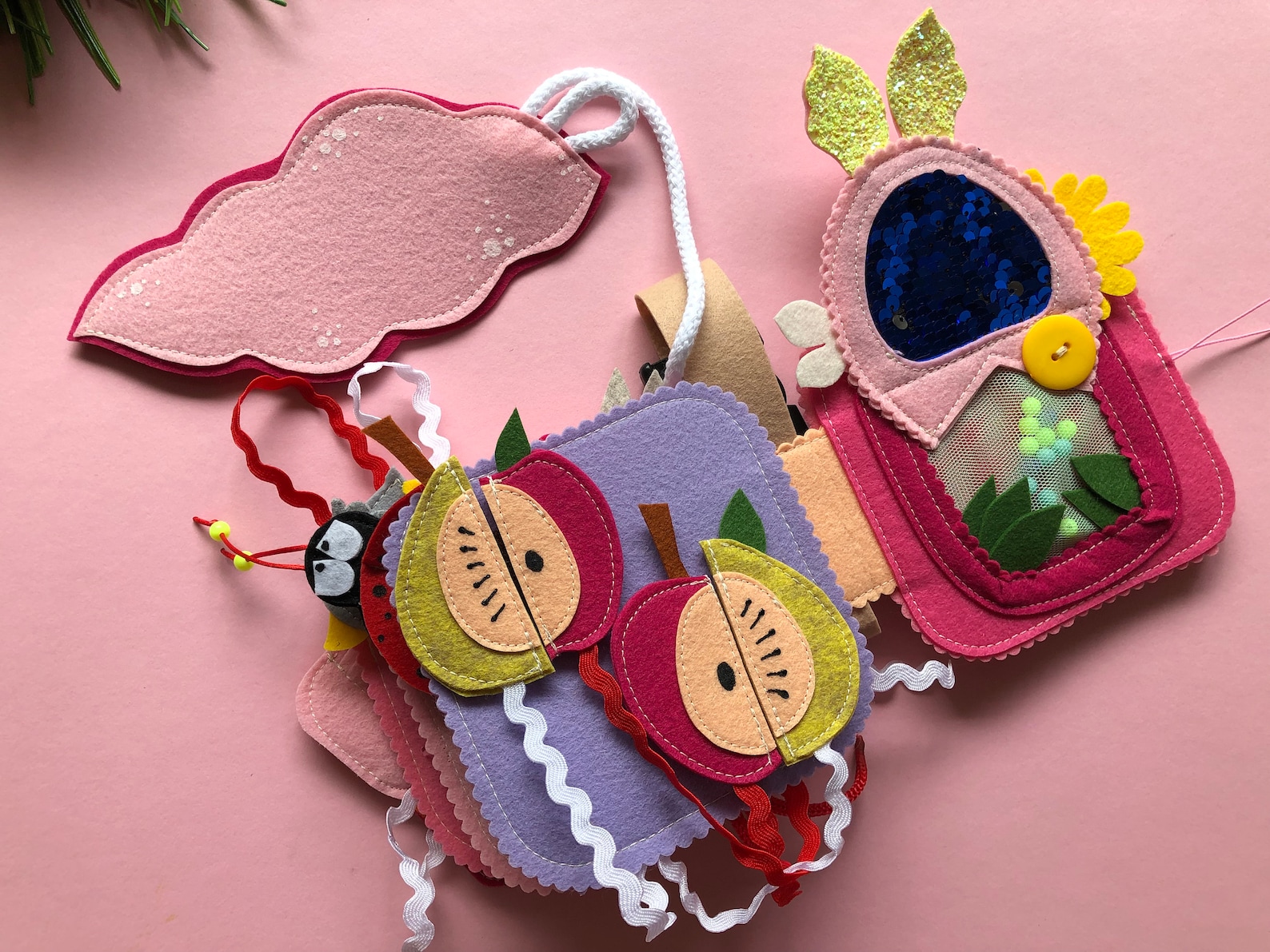 Personalised Felt Quiet Book From 6 Month to 2 Years - Etsy