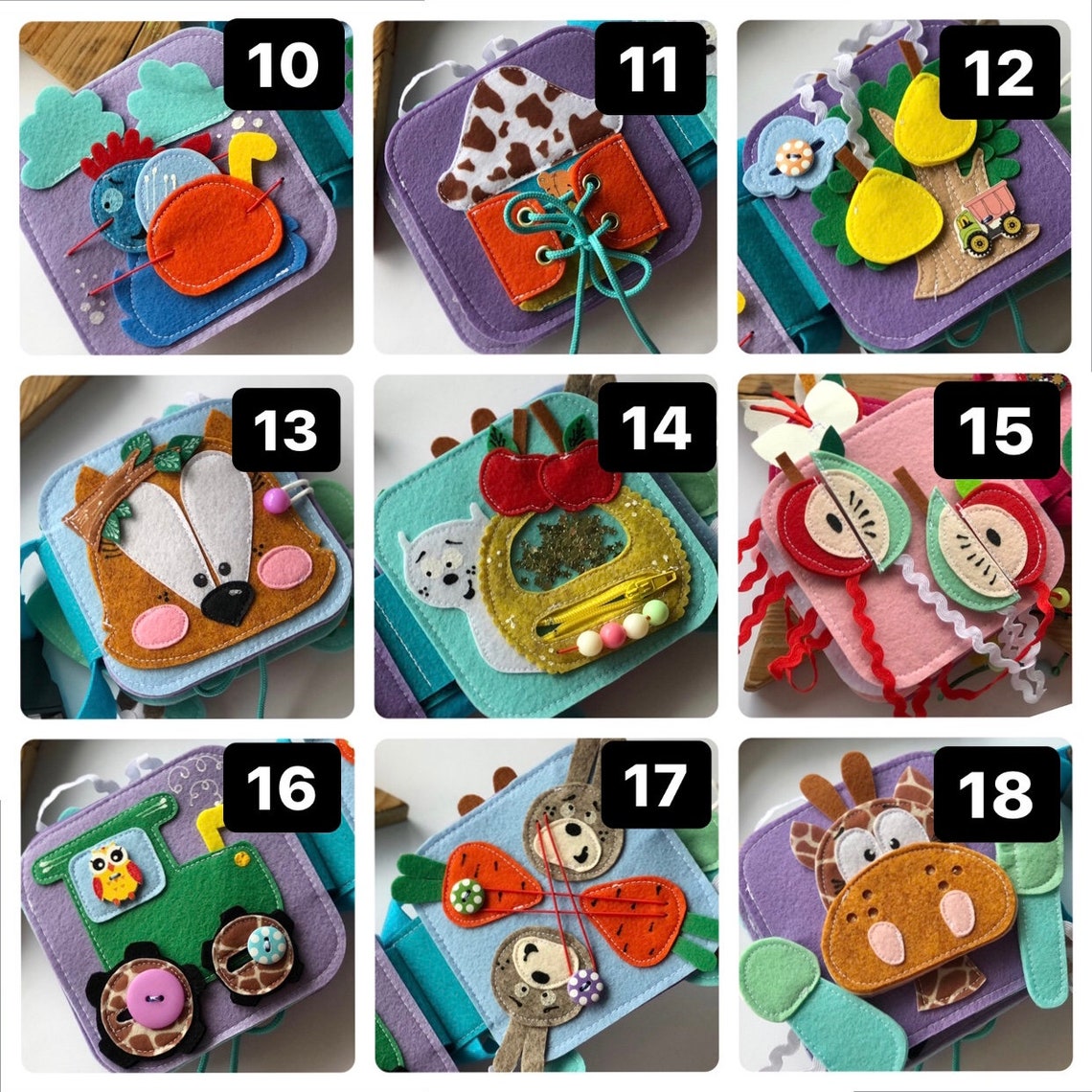 Busy Book-quiet Book-activity Book-first Bookbaby Activity | Etsy