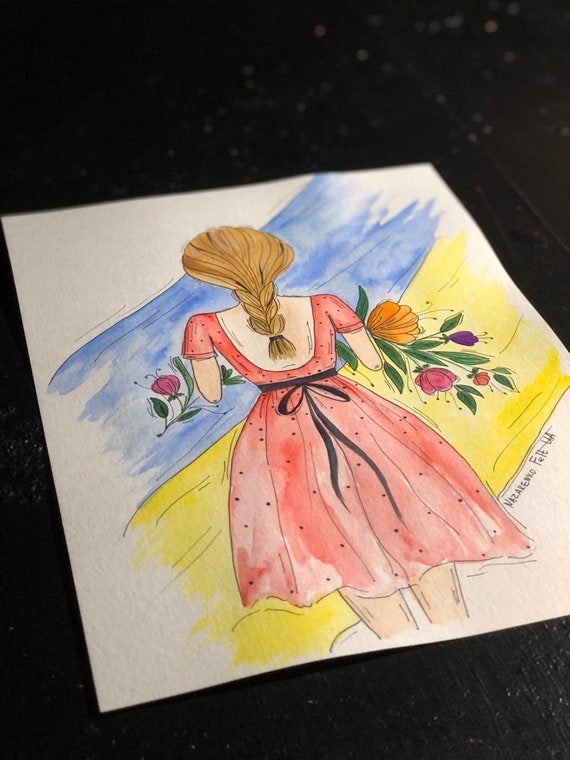 Ukrainian Postcard Ukrainian Digital Item Digital Download | Etsy