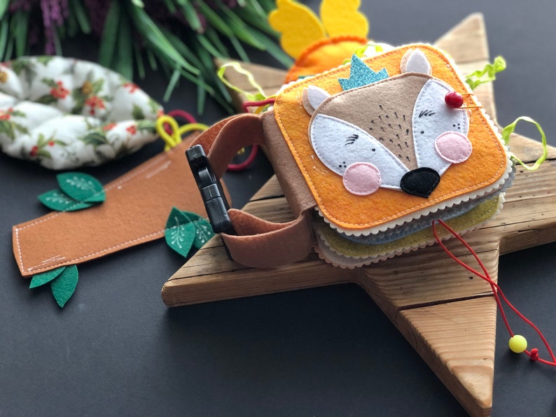 Personalised Felt Quiet Book From 6 Month to 2 - Etsy