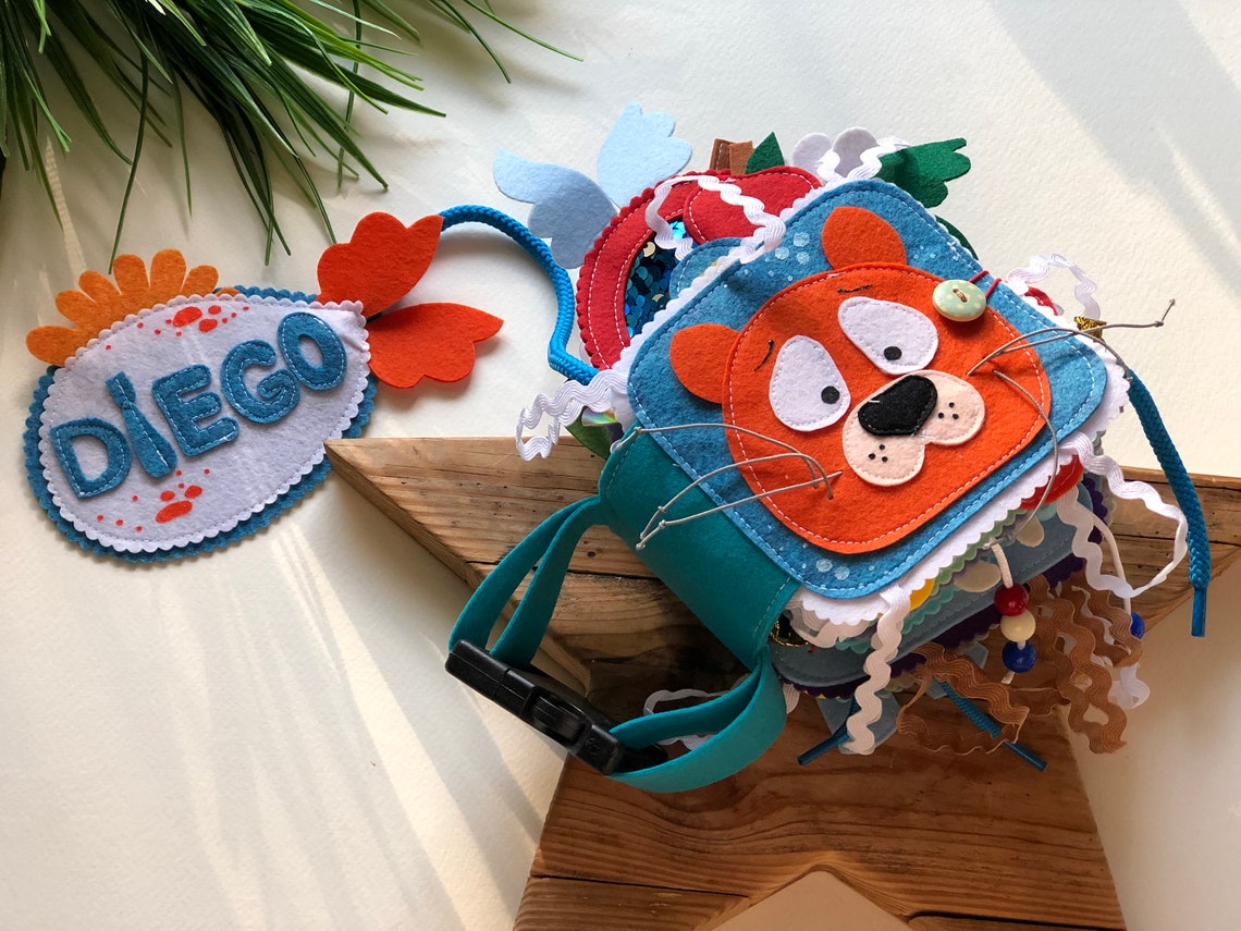 Personalised Felt Quiet Book From 6 Month to 2 Years - Etsy