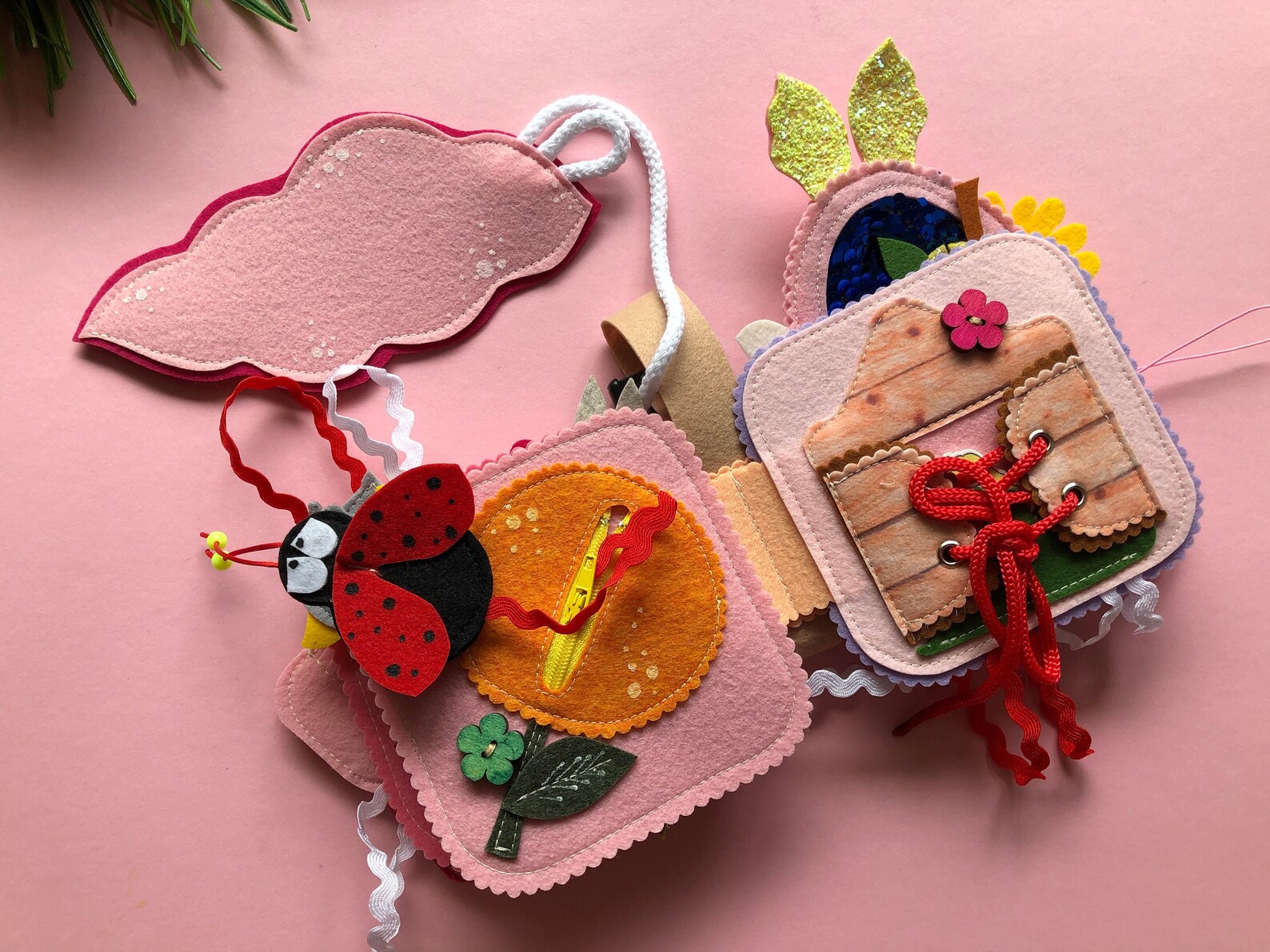 Personalised Felt Quiet Book From 6 Month to 2 Years - Etsy