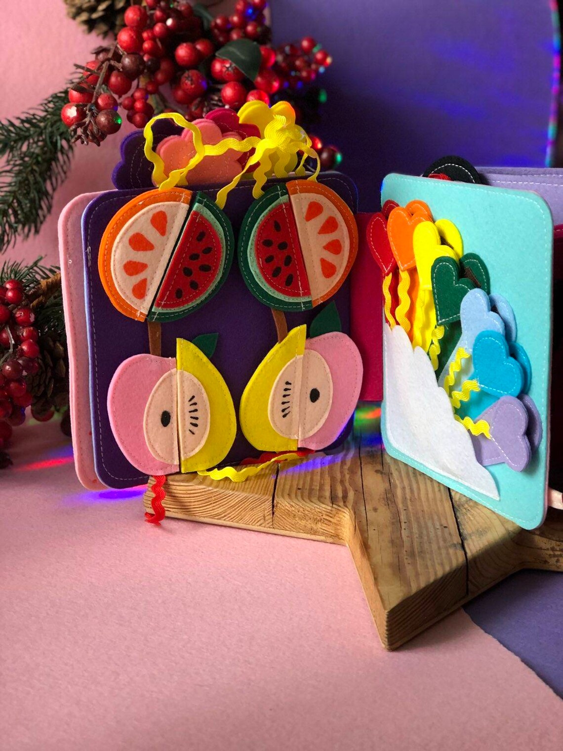 Educational Baby Quiet Busy Book Custom Personalised Quiet - Etsy