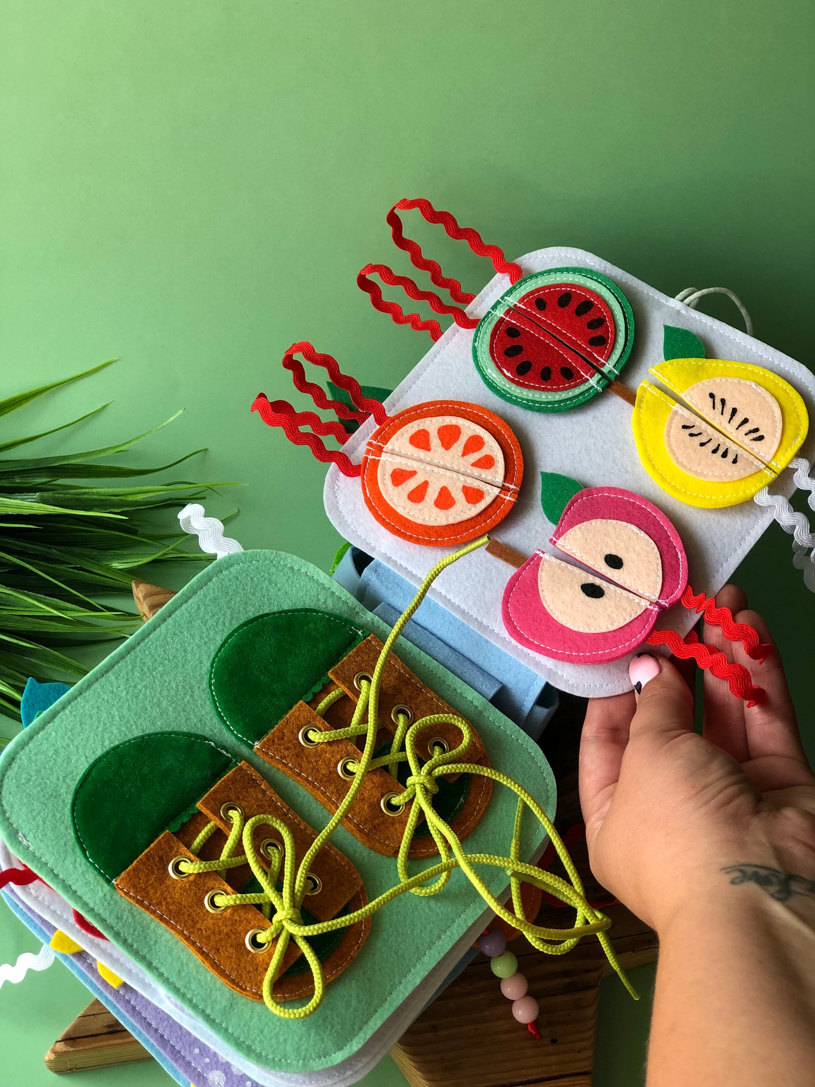 Personalised Quiet Book Sensory Soft Felt Book for Kids | Etsy