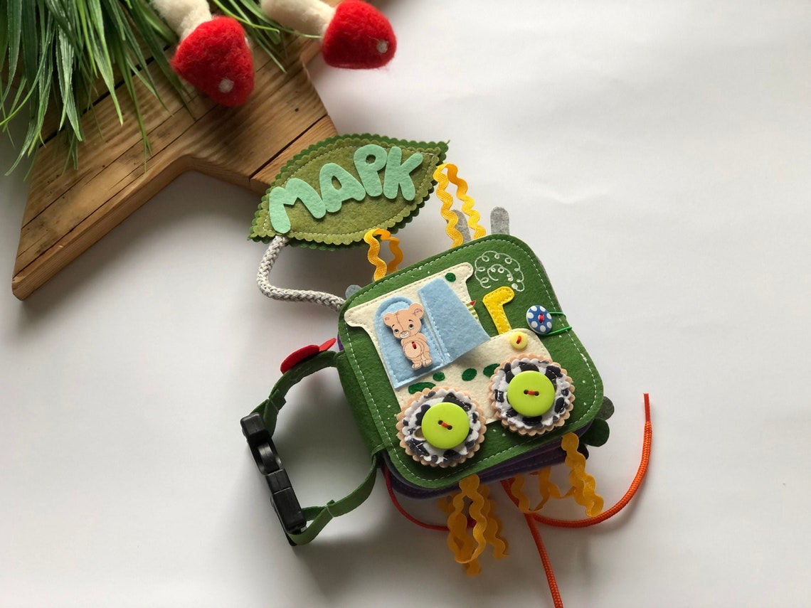 Baby Activity Book From 6 Month to 2 Years, Educational Felt Book,felt ...