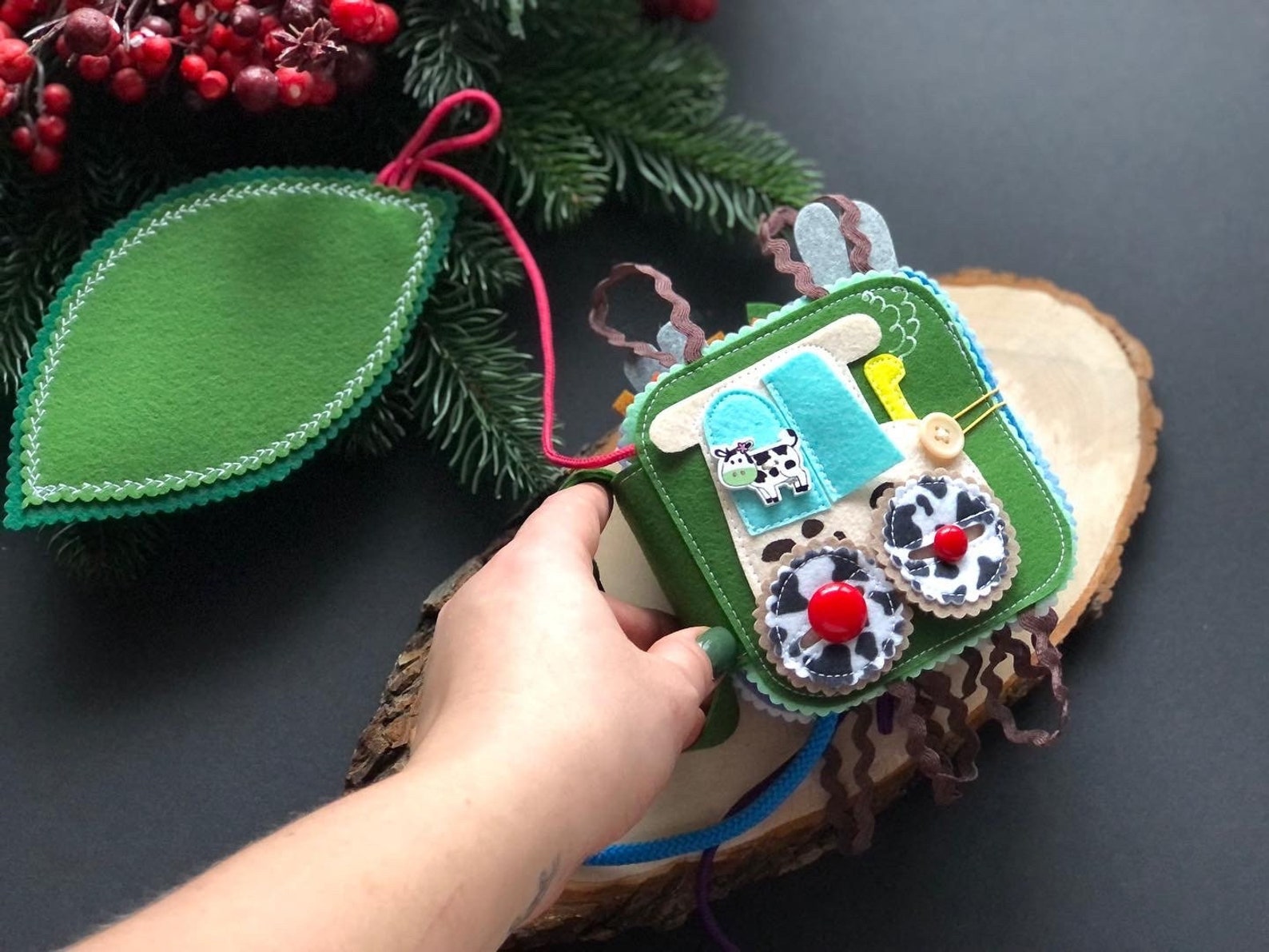 Baby Activity Book From 6 Month to 2 Years Educational Felt - Etsy