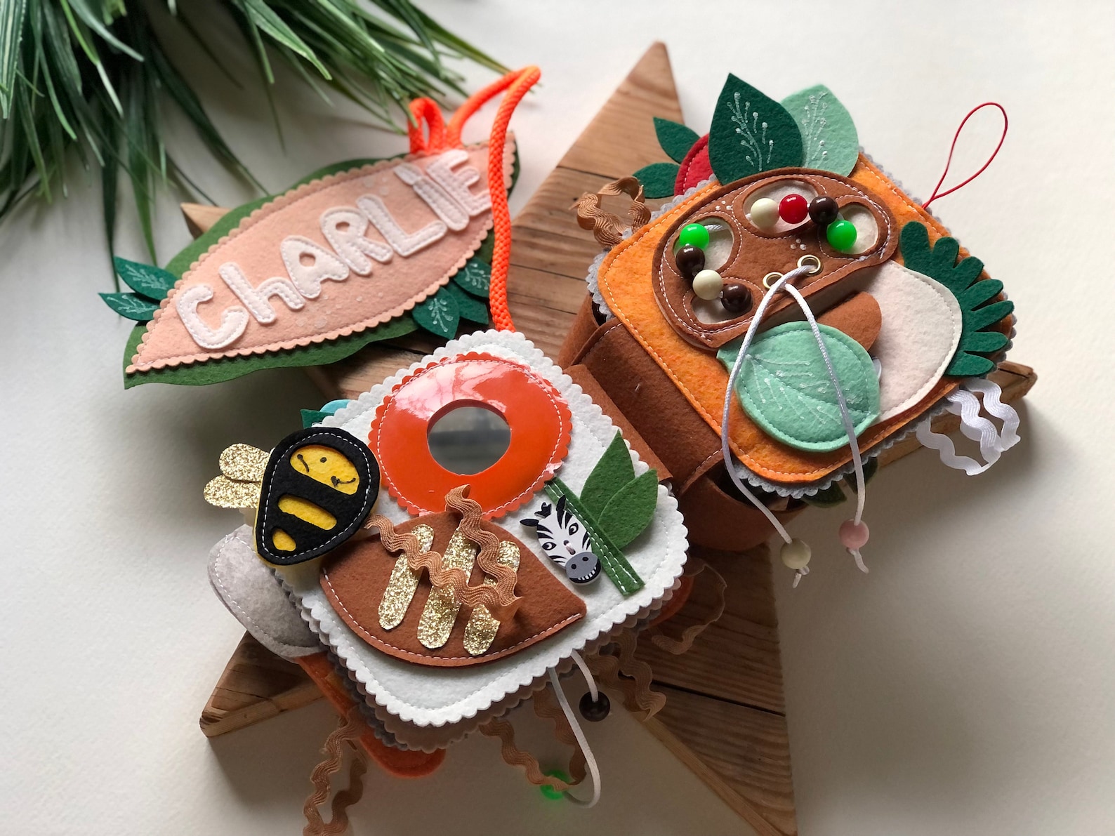 Personalised Felt Quiet Book From 6 Month to 2 Years - Etsy