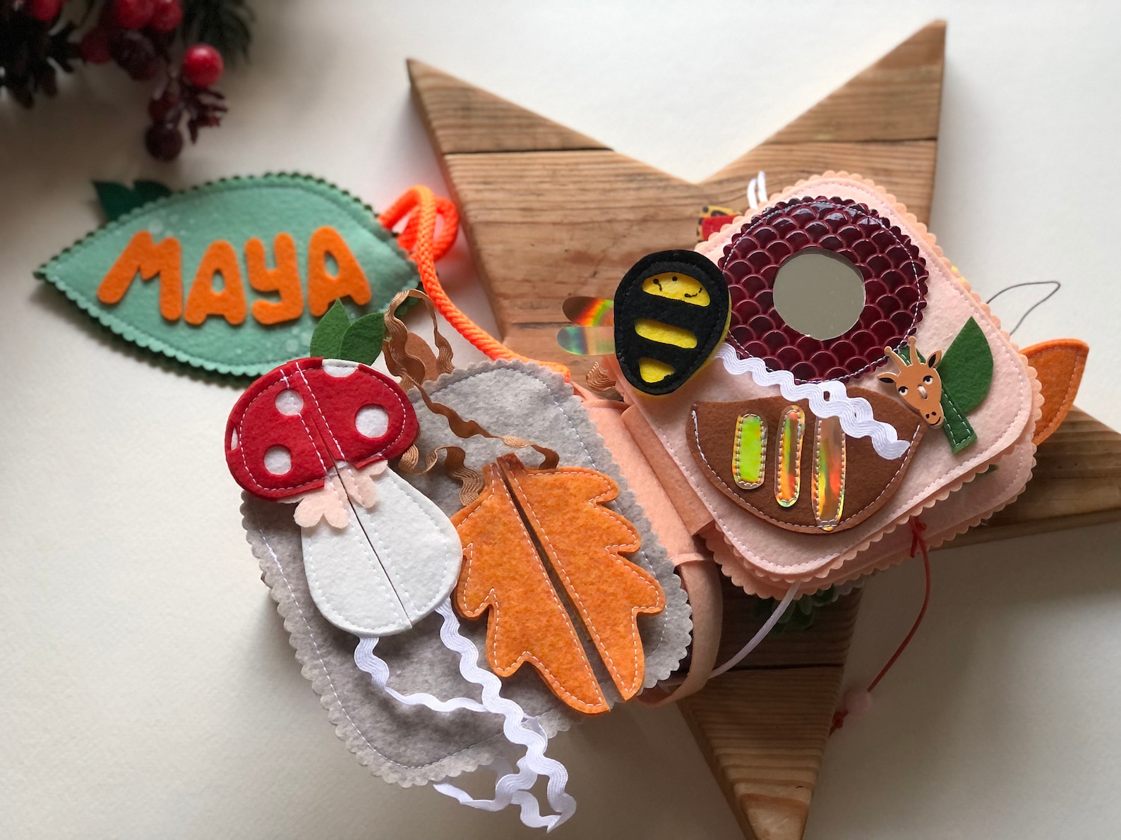 Personalised Felt Quiet Book From 6 Month to 2 - Etsy