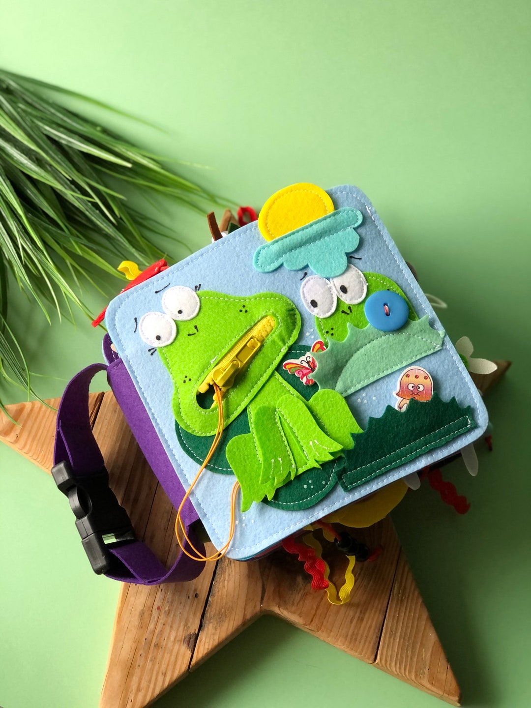 Busy Felt Book,quite Felt Book,personalised Gift for Boy,felt Books ...