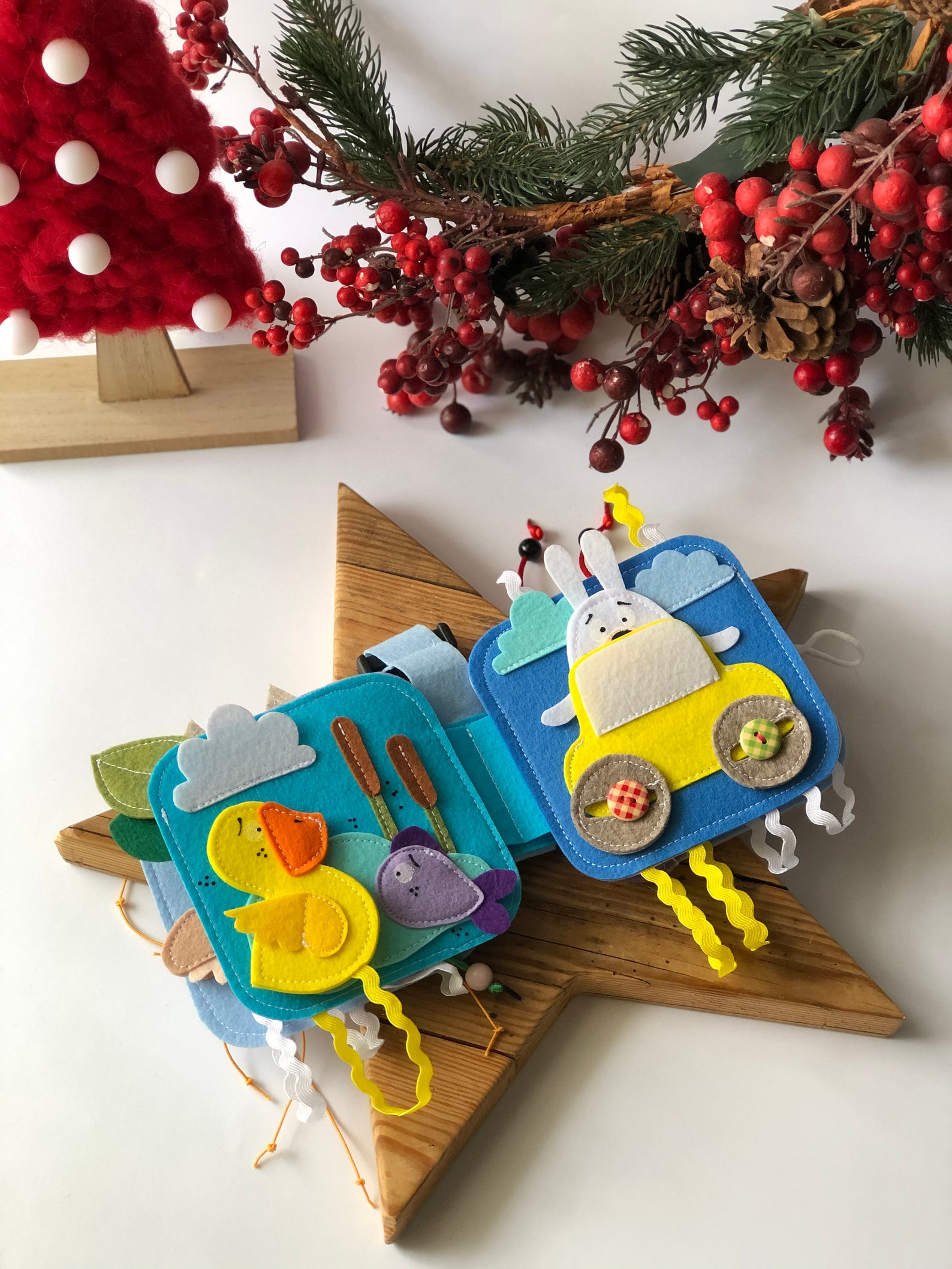 Personalised Felt Quiet Book From 6 Month to 2 Years - Etsy