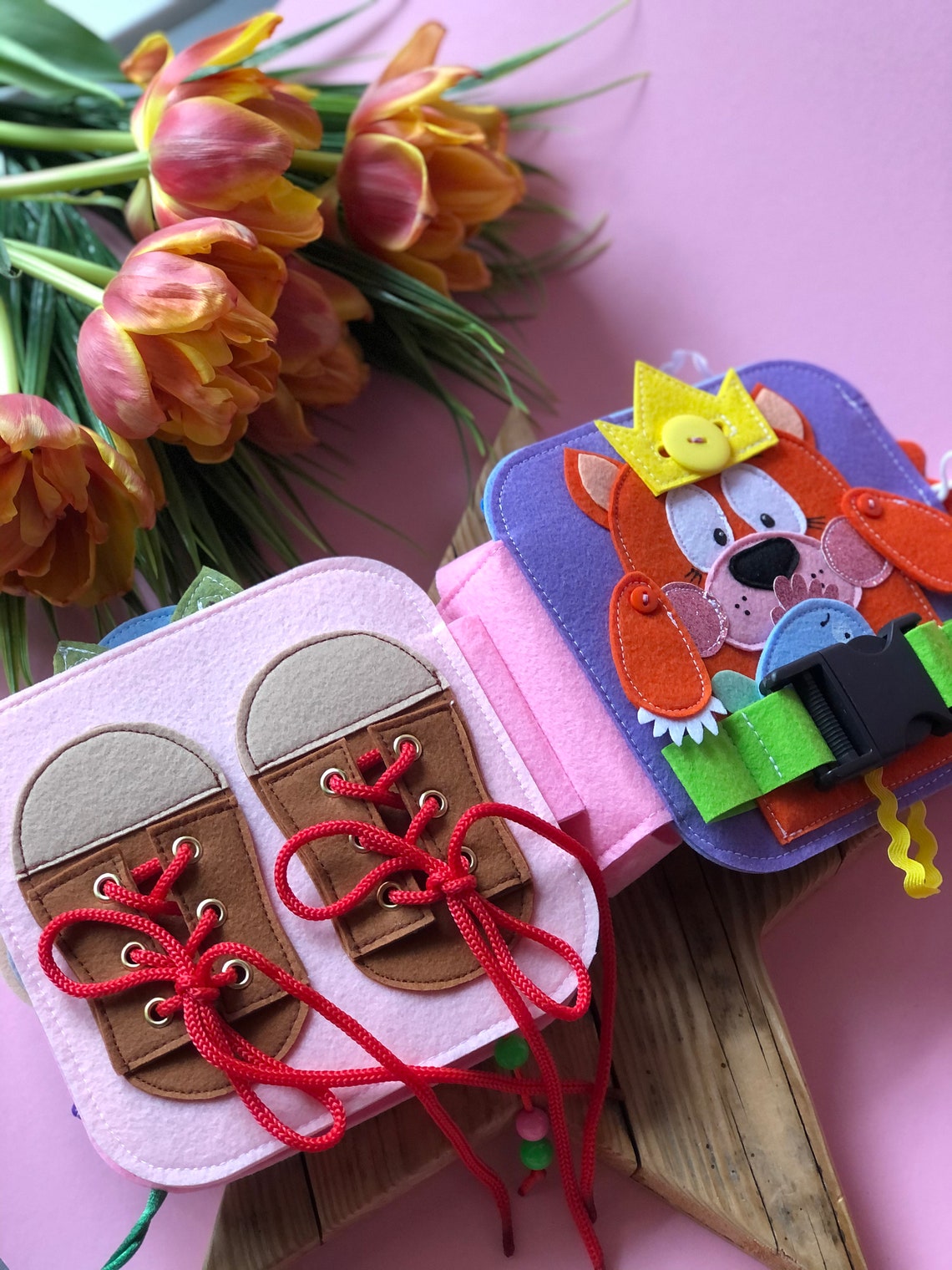 Activity Felt Bookquiet Book for Toddler Girl or Boy - Etsy