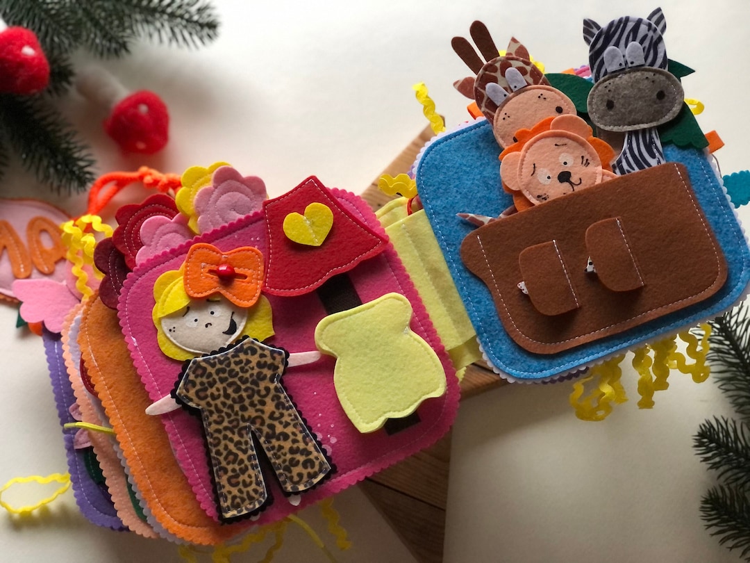 Quiet Book . Felt Book, Baby Activity Book, Personalised Quiet Book ...