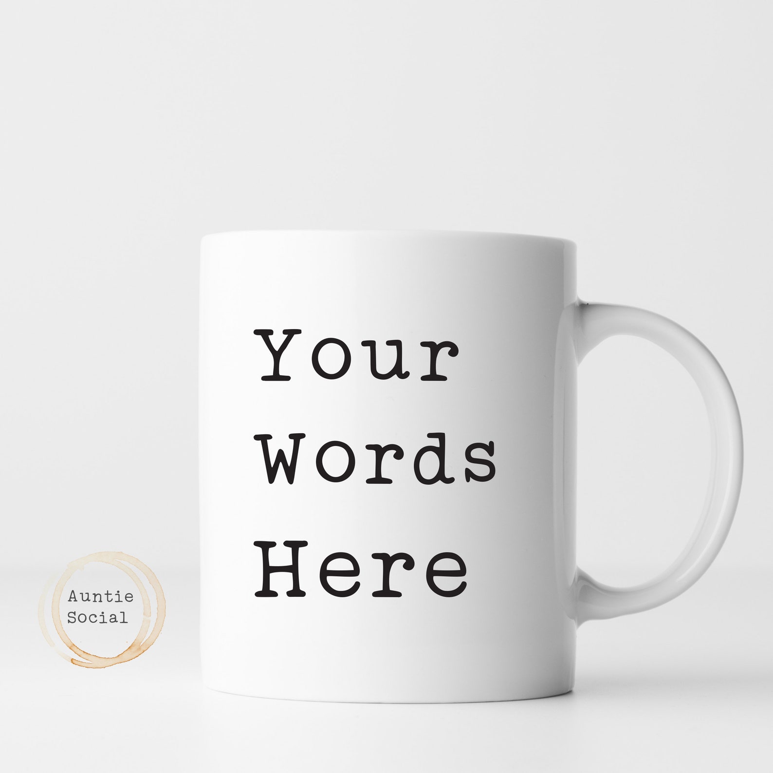 Personalised Mug Customised Mug Your Words Here Mug Rude - Etsy