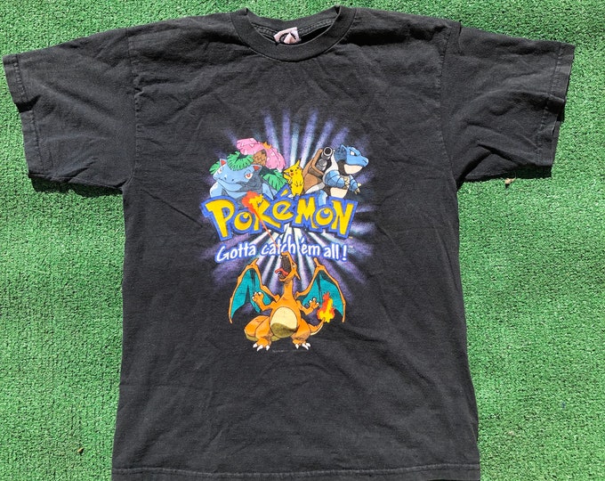 Vintage Pokémon Tee - Etsy
