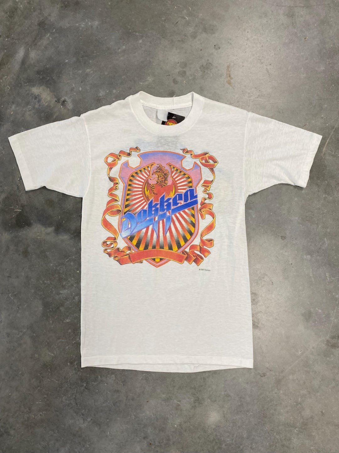 Vintage 1987 Dokken Tour T-shirt Size Medium 25x16.5 - Etsy