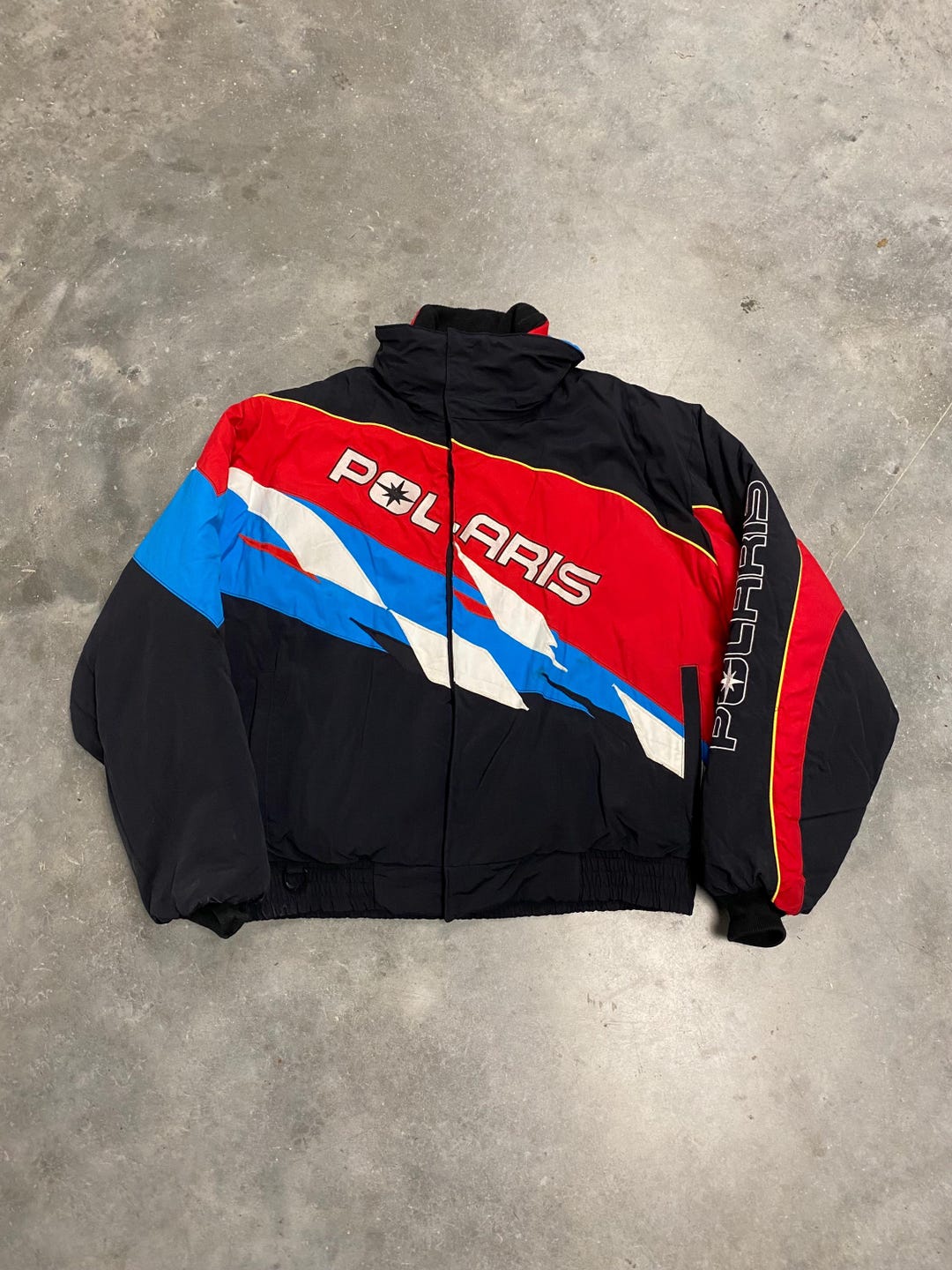 Vintage Polaris Racing Snowmobile Jacket Size Large - Etsy