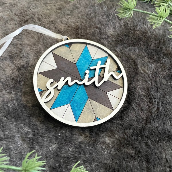 Round Barn Quilt - Etsy