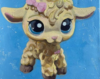 Littlest Pet Shop Lamb Sheep Butterscotch - Etsy