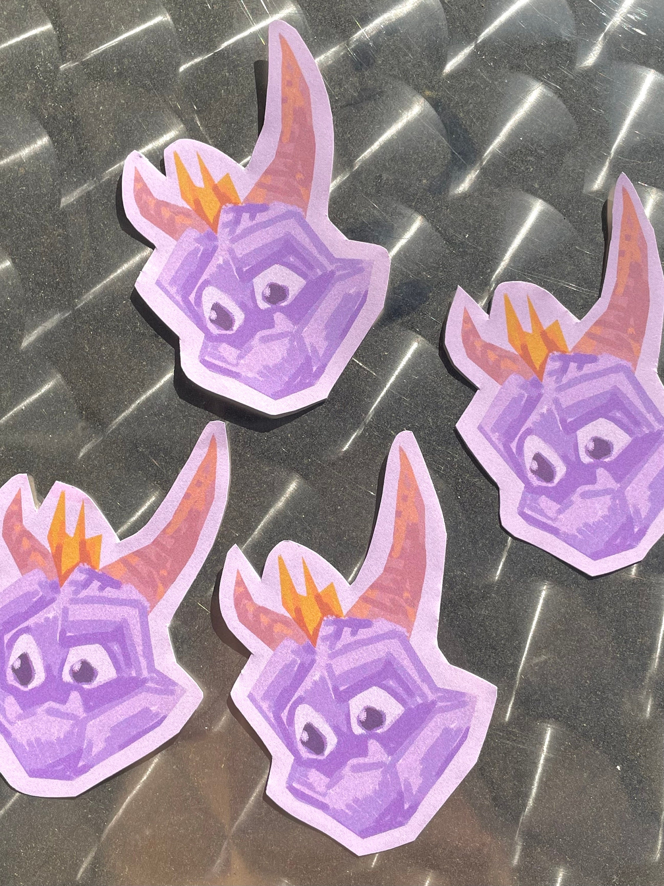 Classic Spyro Sticker Decal for Laptops - Etsy