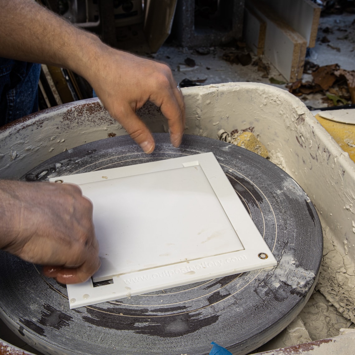 OUTPOST POTTERY Tile Spinner 1.0 the Best Reusable Pottery - Etsy