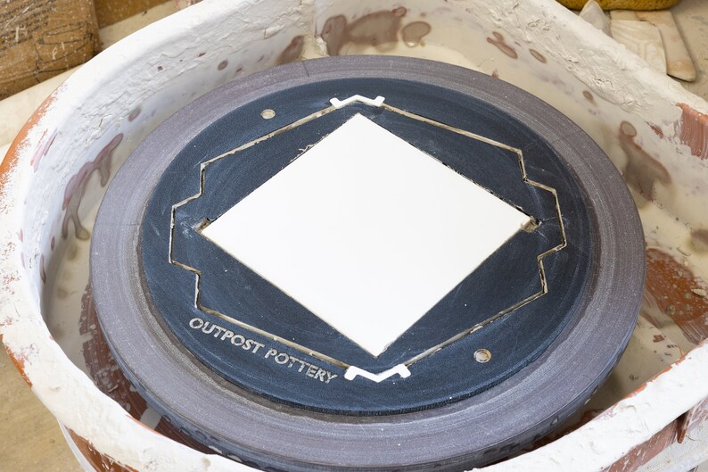 Outpost Pottery Tile Spinner the Ultimate Pottery Bat System - Etsy