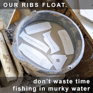 OUTPOST POTTERY Profile Rib Mug Bundle for Mugs and Cups (3 Profile ...