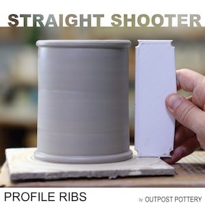 OUTPOST POTTERY Profile Rib Mug Bundle for Mugs and Cups 3 Profile Ribs ...