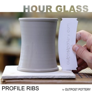 OUTPOST POTTERY Profile Rib Mug Bundle for Mugs and Cups 3 Profile Ribs ...