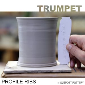 OUTPOST POTTERY Profile Rib Mug Bundle for Mugs and Cups 3 Profile Ribs ...