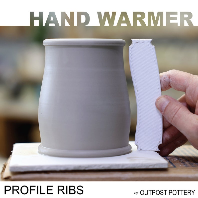 OUTPOST POTTERY Profile Rib Mug Bundle for Mugs and Cups 3 - Etsy