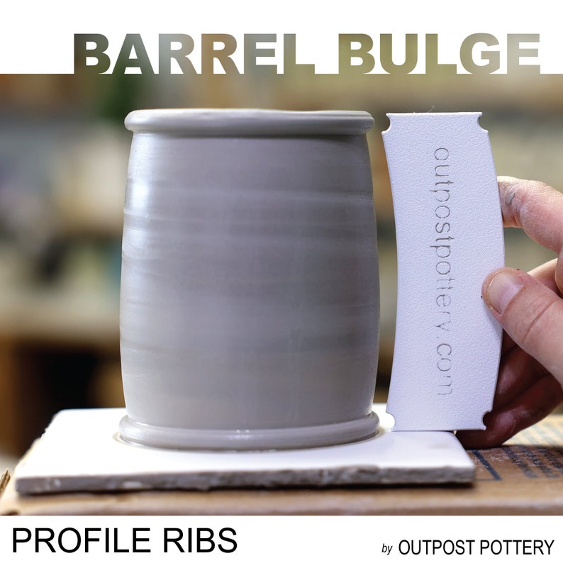 OUTPOST POTTERY Profile Rib Mug Bundle for Mugs and Cups 3 - Etsy