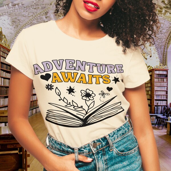 Reading Shirt - Etsy