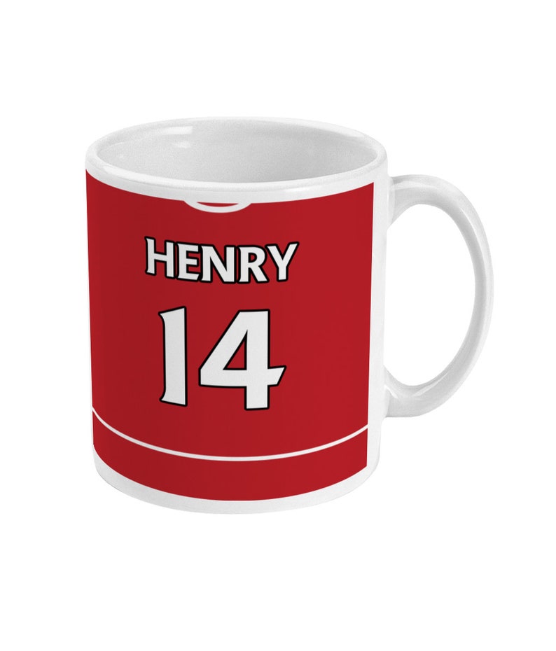 Arsenal 2004 Invincibles Henry Home Shirt Retro Football Mug - Etsy