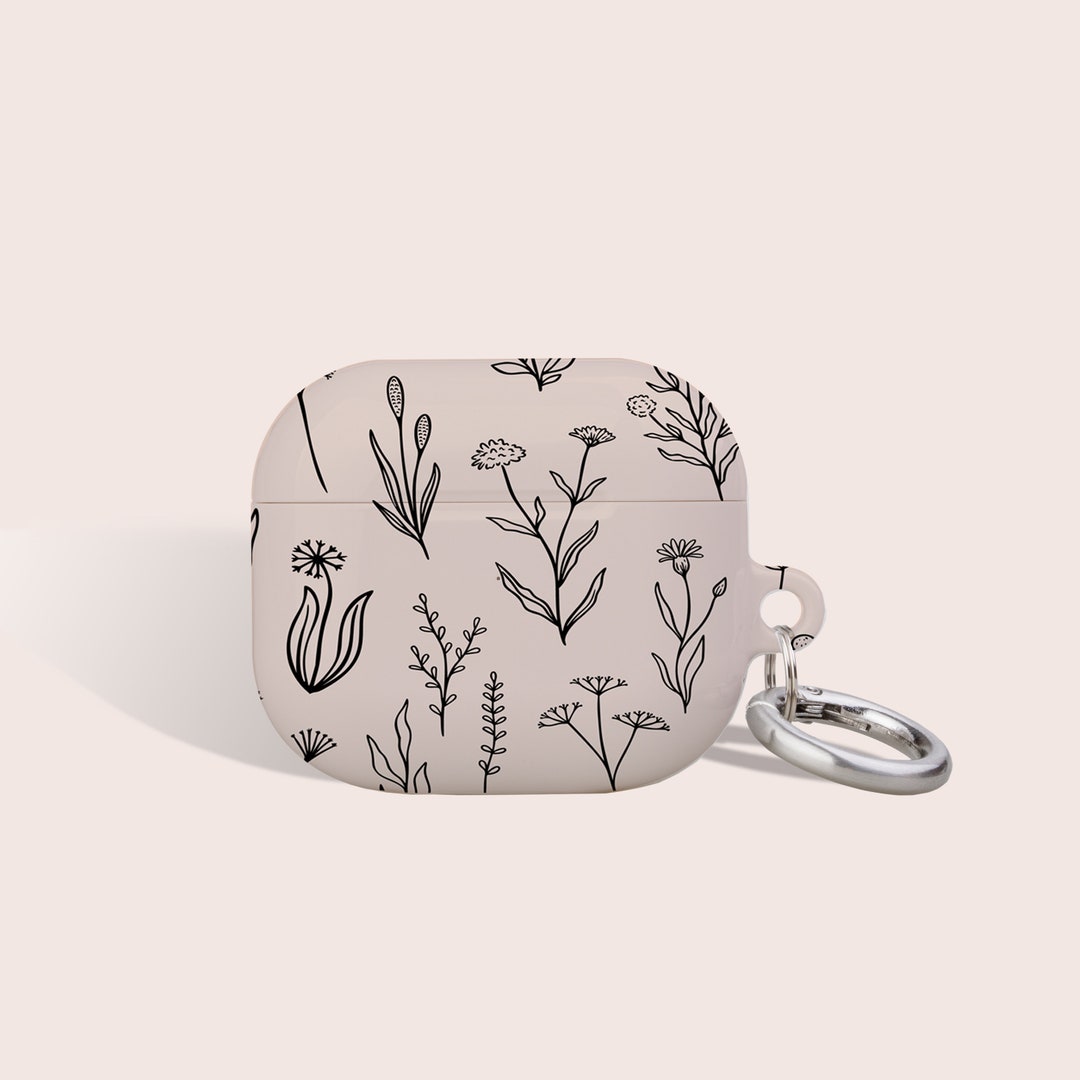 Wildflowers Pastel Pink Floral Case for Airpod, Fits AirPod Pro Case ...
