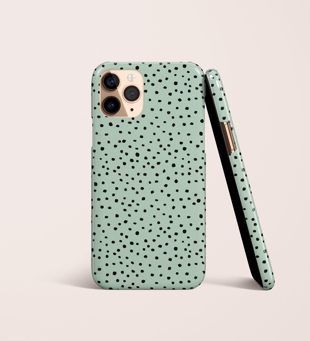 Mint Green Spotty Animal Print Phone Case for iPhone 17 16 15 | Case ...
