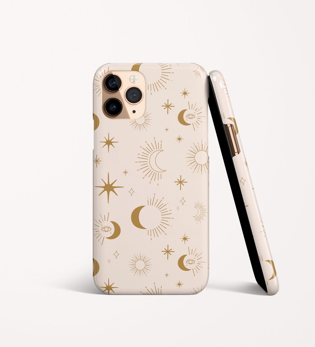Celestial Moon Constellation Stars Phone Case for iPhone 17 16 15 | for ...