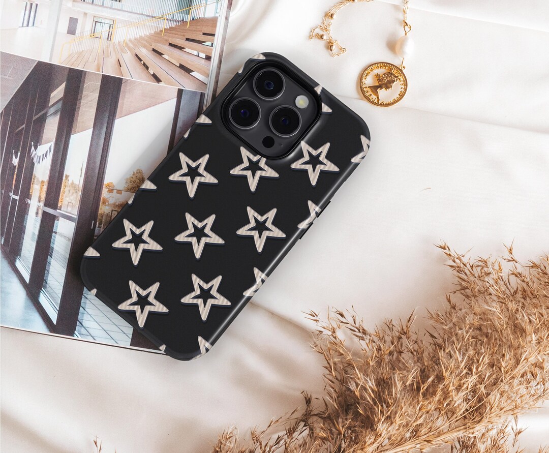 Retro Mystic Stars Phone Case - Lightweight and Protective Fit - Etsy