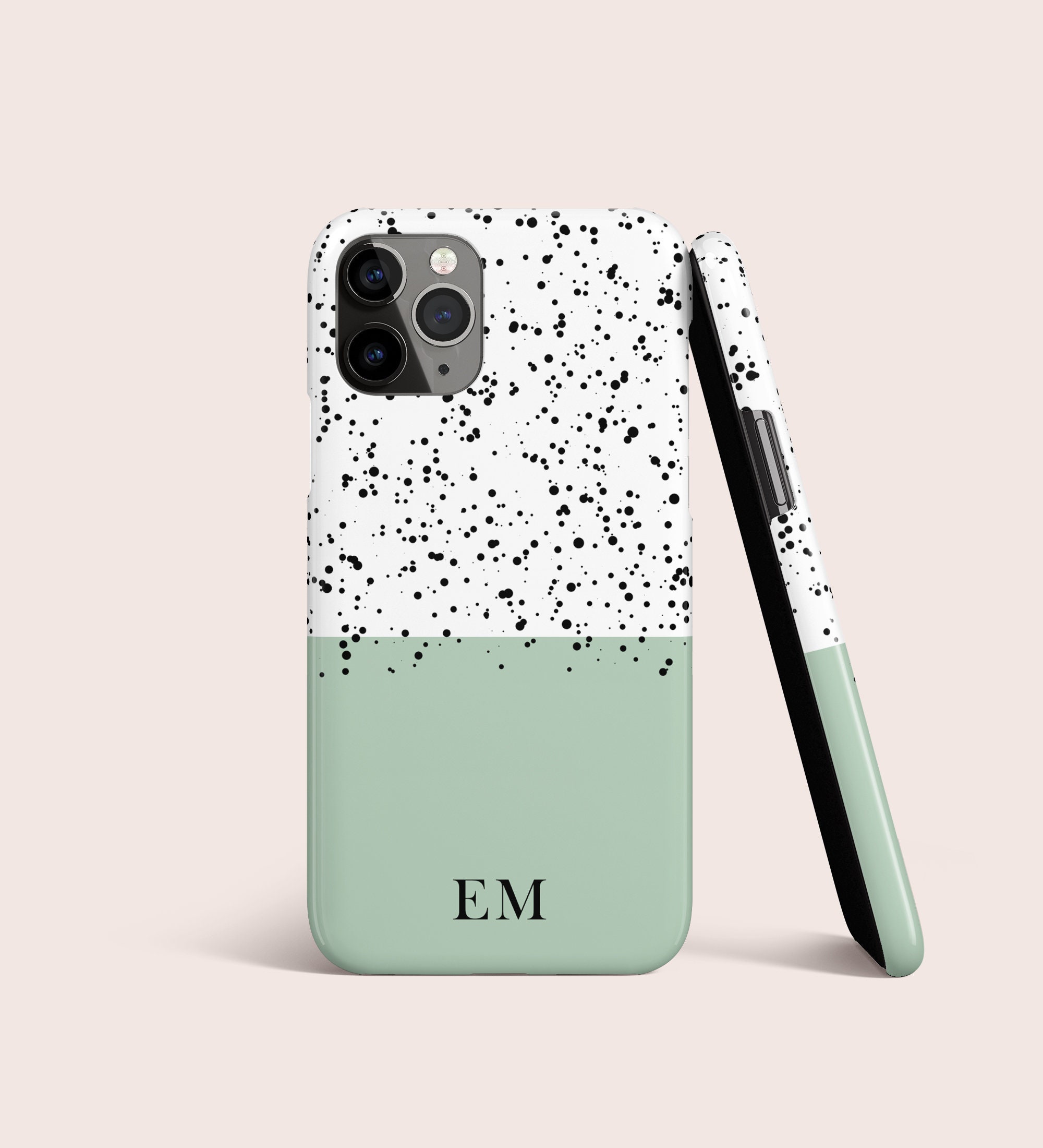 Animal Print Custom Name Initials Case Iphone 13 Pro Max 12 - Etsy