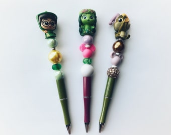 Disney Alice in Wonderland Inspired Autograph Pen, Beaded Ballpoint Pen ...