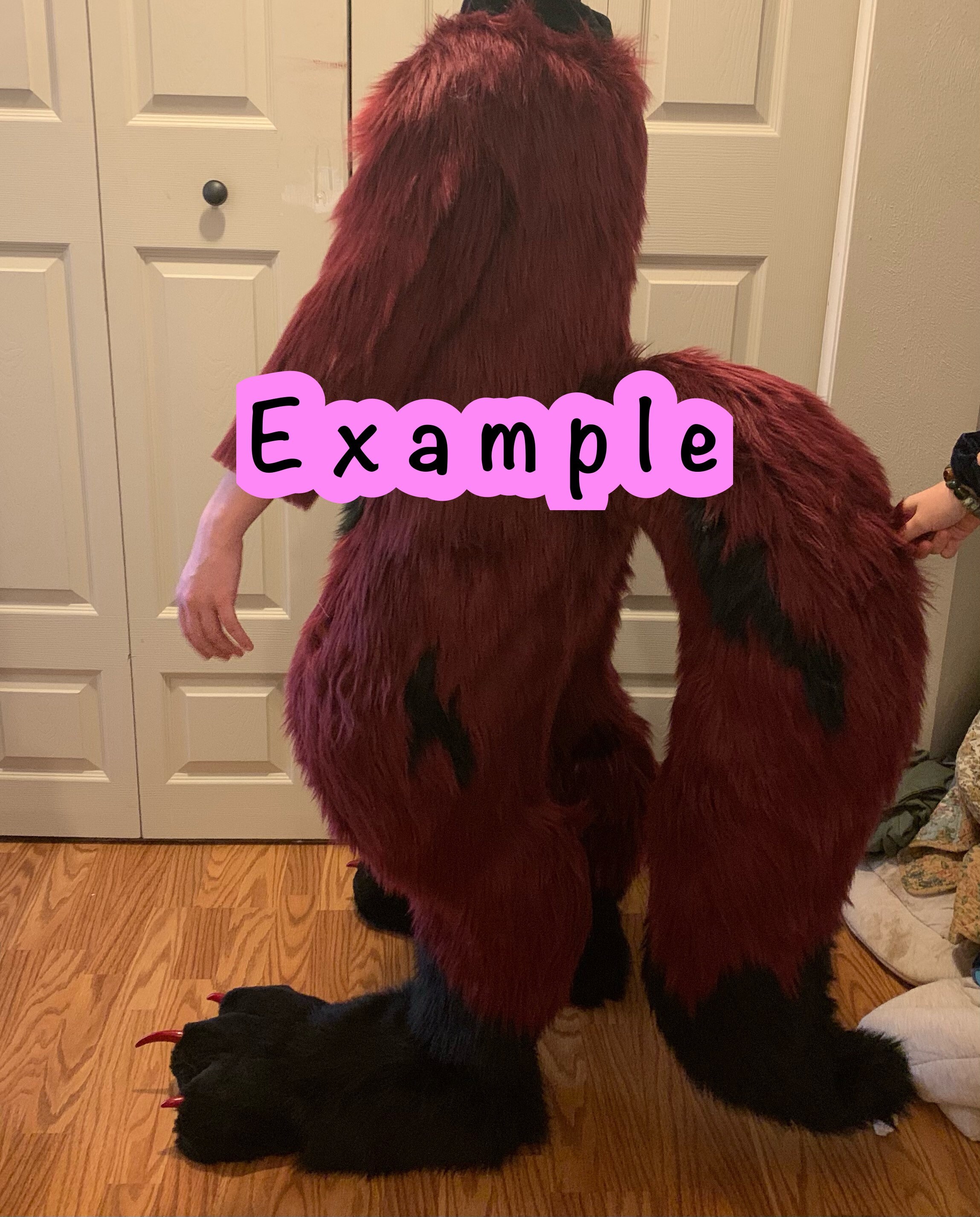 CUSTOM Fursuit Digitigrade bodysuit of benen | Etsy