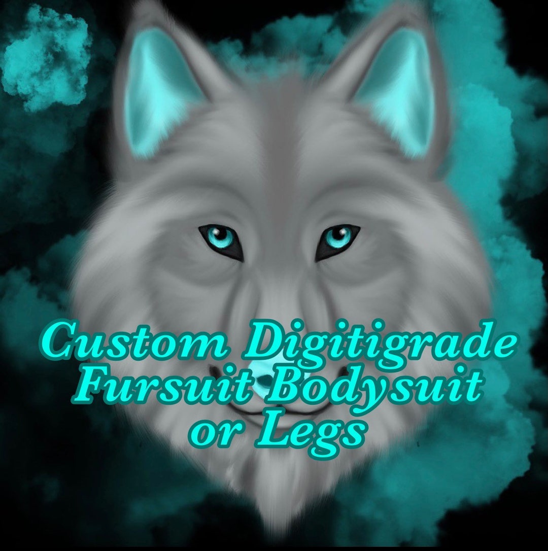 CUSTOM Fursuit Digitigrade Bodysuit or Legs - Etsy