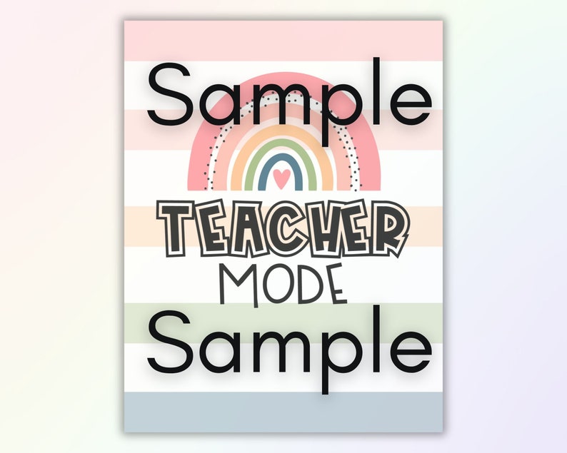 Teacher Planner Cover Page, Teacher Planner, Bullet Journal, Rainbow ...