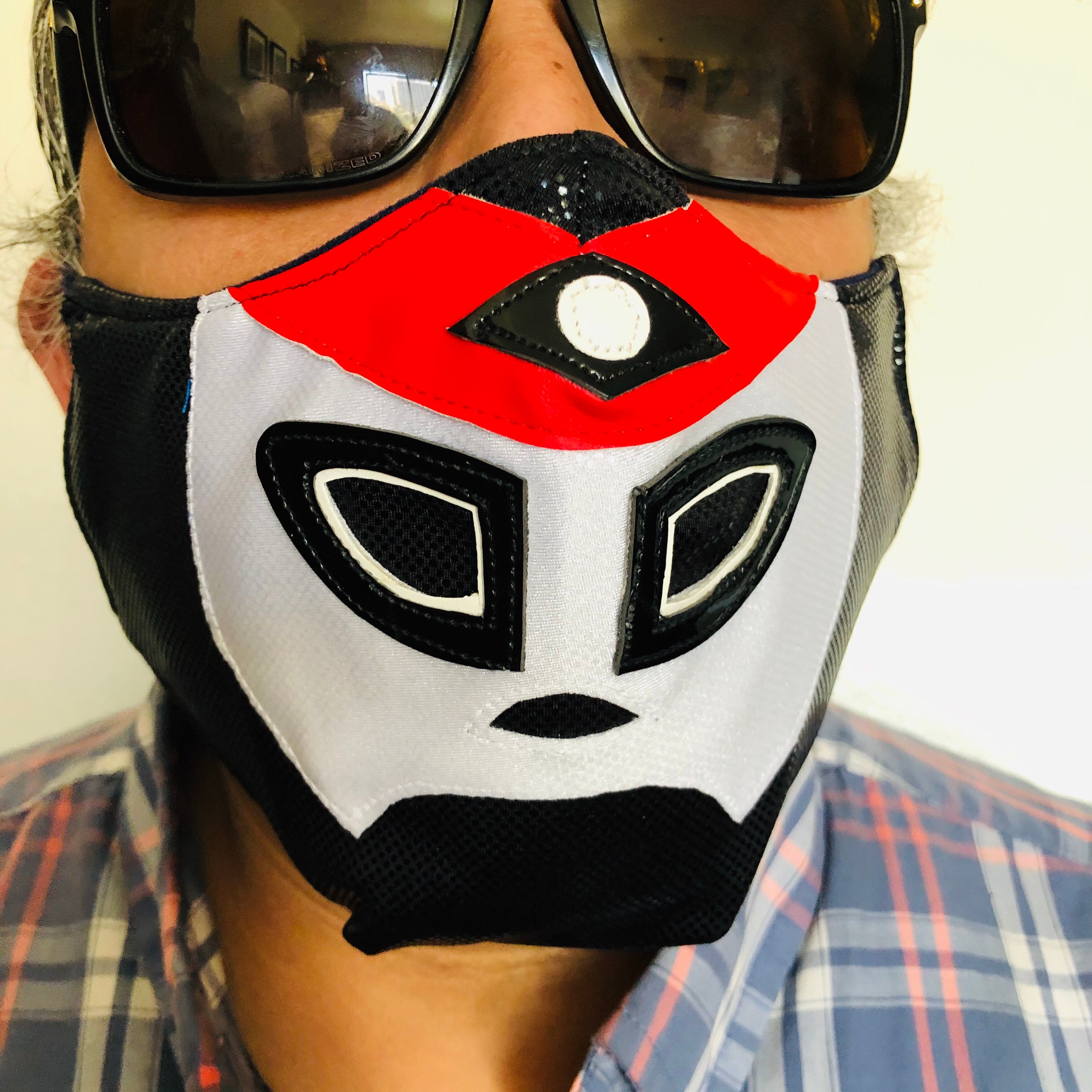 Lucha Libre Edition Face Mask Handmade - Etsy