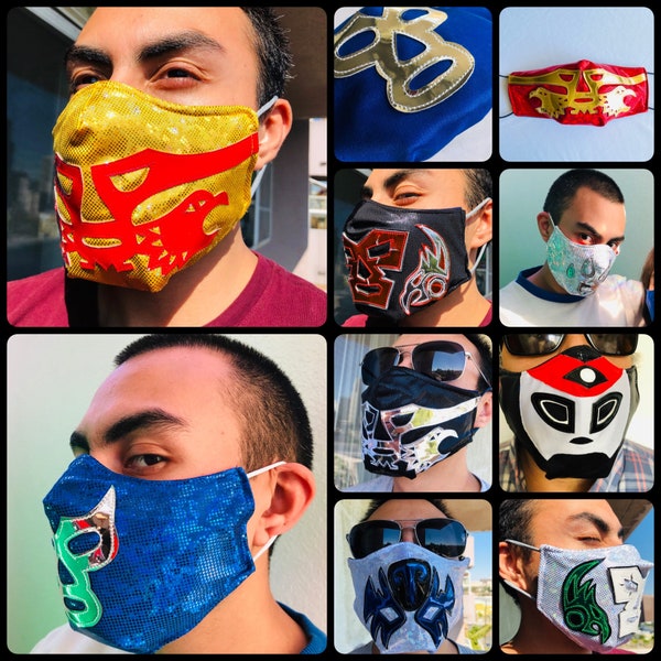 Lucha Face Mask - Etsy