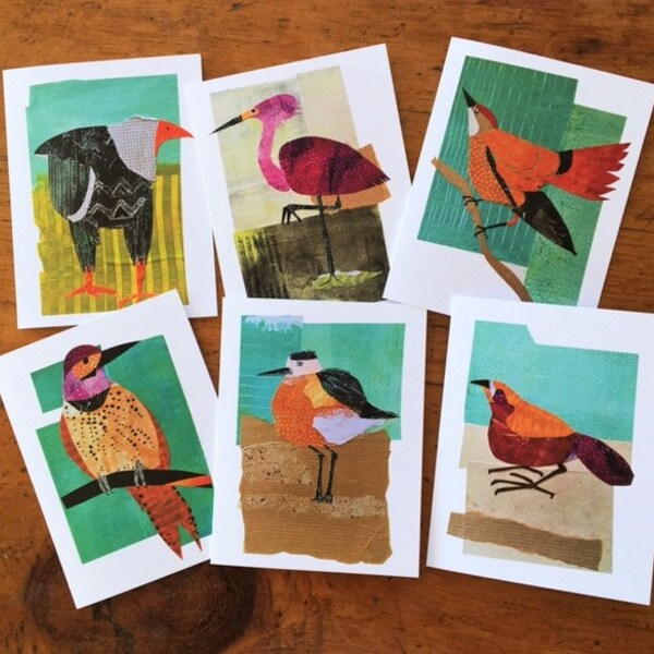 Bird Collage - Etsy