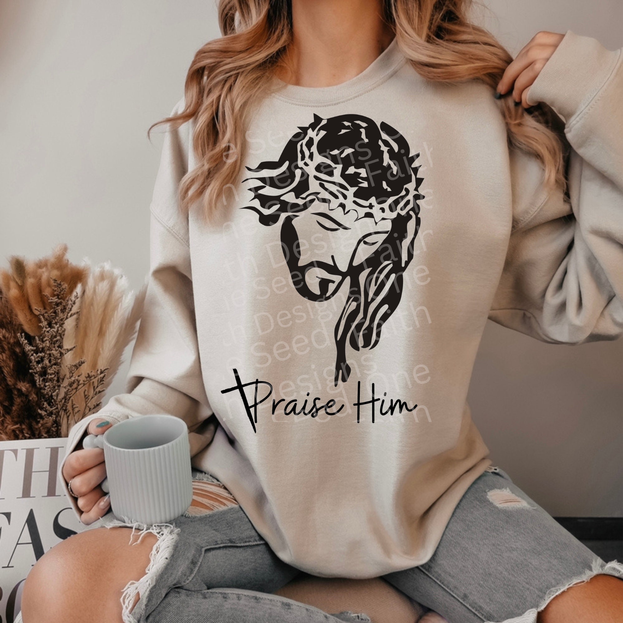 Jesus Svg - Faith Svg - Praise Svg - Christian Svg - Cross Svg- Amen ...