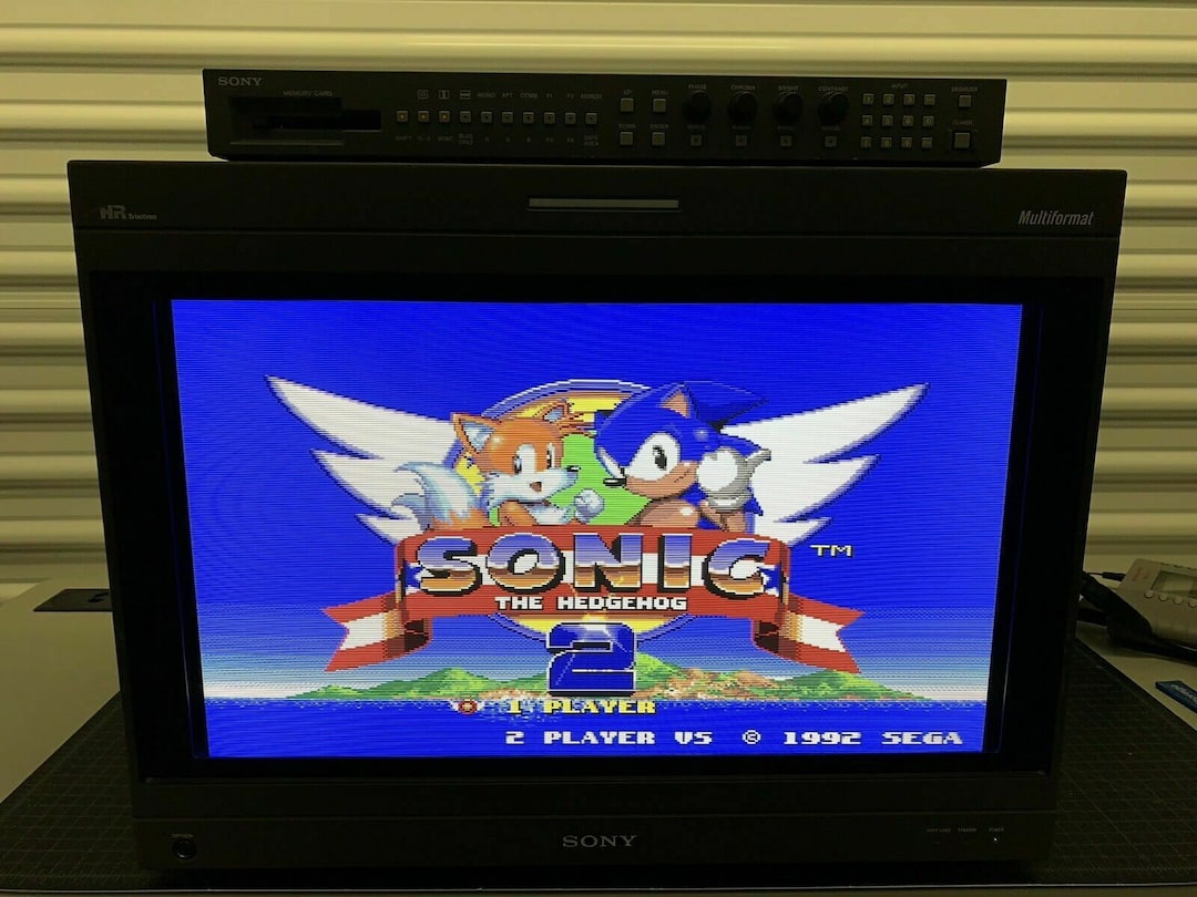 Sony 24 BVM-D24E1WU Rare Retro Gaming Broadcast Monitor PVM 20F1U ...