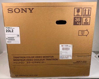 Sony 20 PVM-20M2U CRT Monitor RGB Retro Gaming | Etsy
